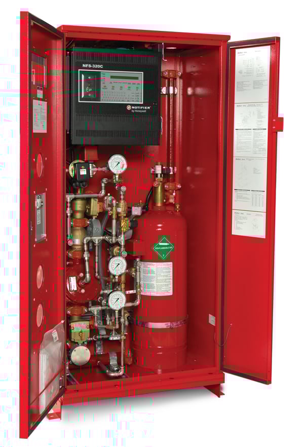 Combined Clean Agent & Automatic Sprinkler - FireFlex Systems