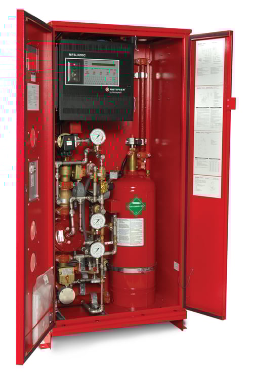 Combined Clean Agent & Automatic Sprinkler - FireFlex Systems